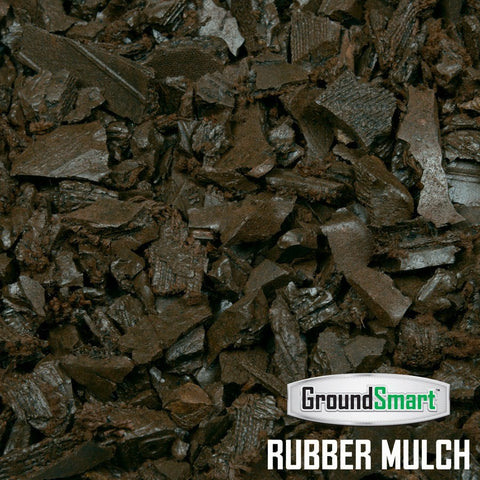 Rubber Mulch for Playgrounds and Landscaping | 2000 lbs bag – Kodiak ...